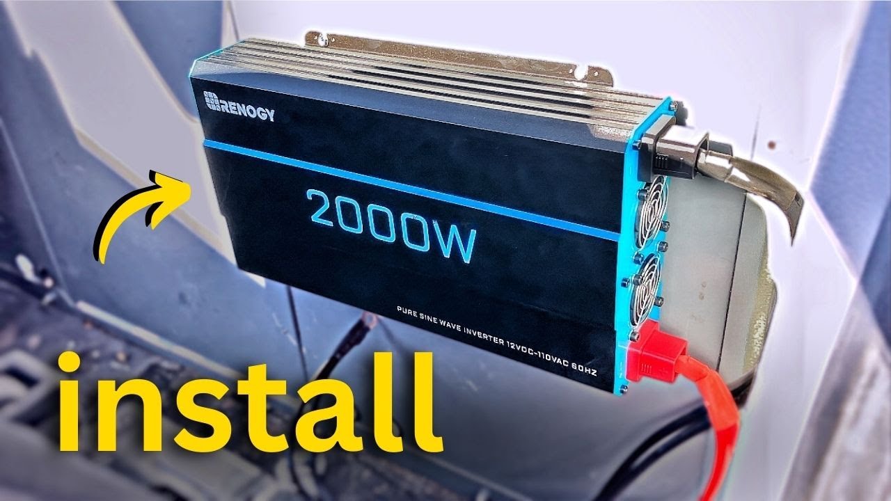 HVAC Van with a 2000w Power Inverter - YouTube