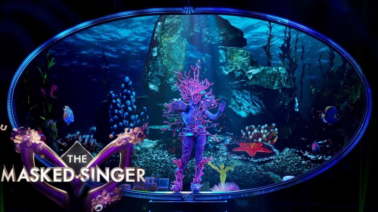 Coral Sings "Moon River" By Audrey Hepburn / The Masked Singer USA ...