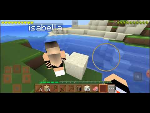 juego al minecraft con isabella - YouTube