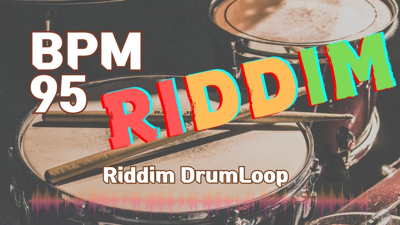 Riddim Drum Loop Practice Tool 95bpm - YouTube Music