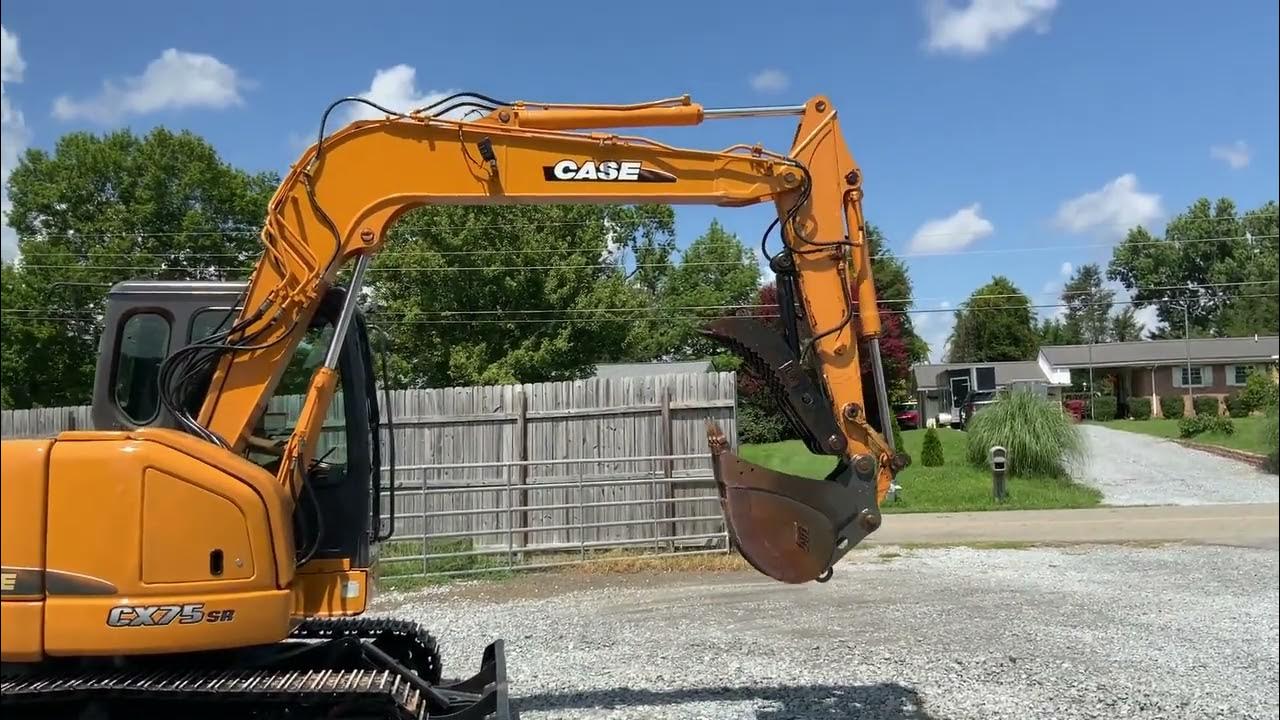 2008 CASE CX75SR For Sale - YouTube