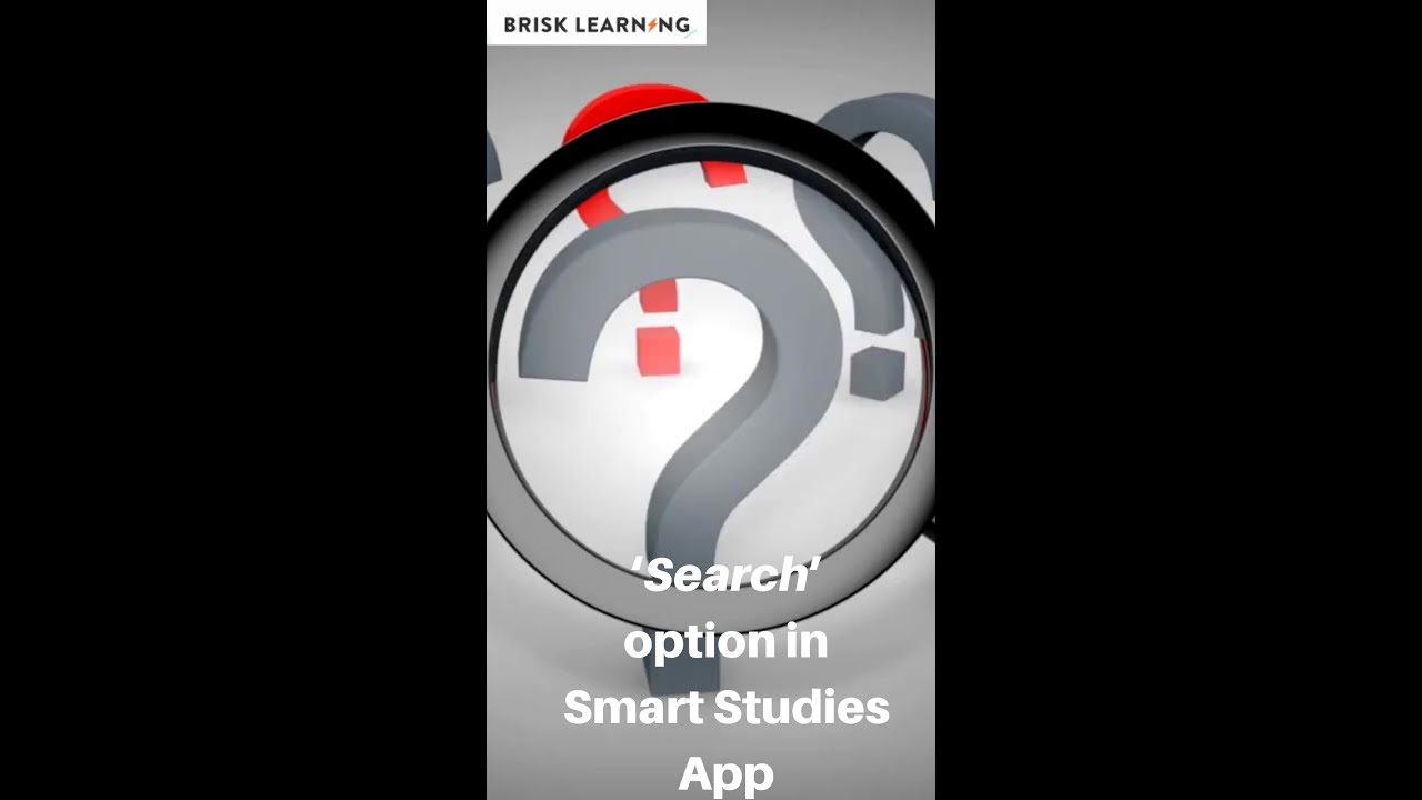 Exploring 'Search' option in Smart Studies App - YouTube