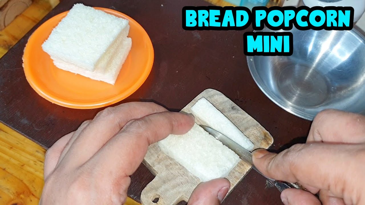 POPCORN ROTI MINI "Tiny Cooking" || Masak masakan beneran - YouTube