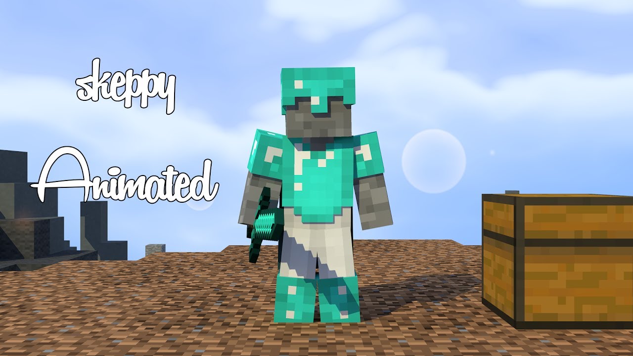 Skeppy I am stone challenge (Animation) - YouTube