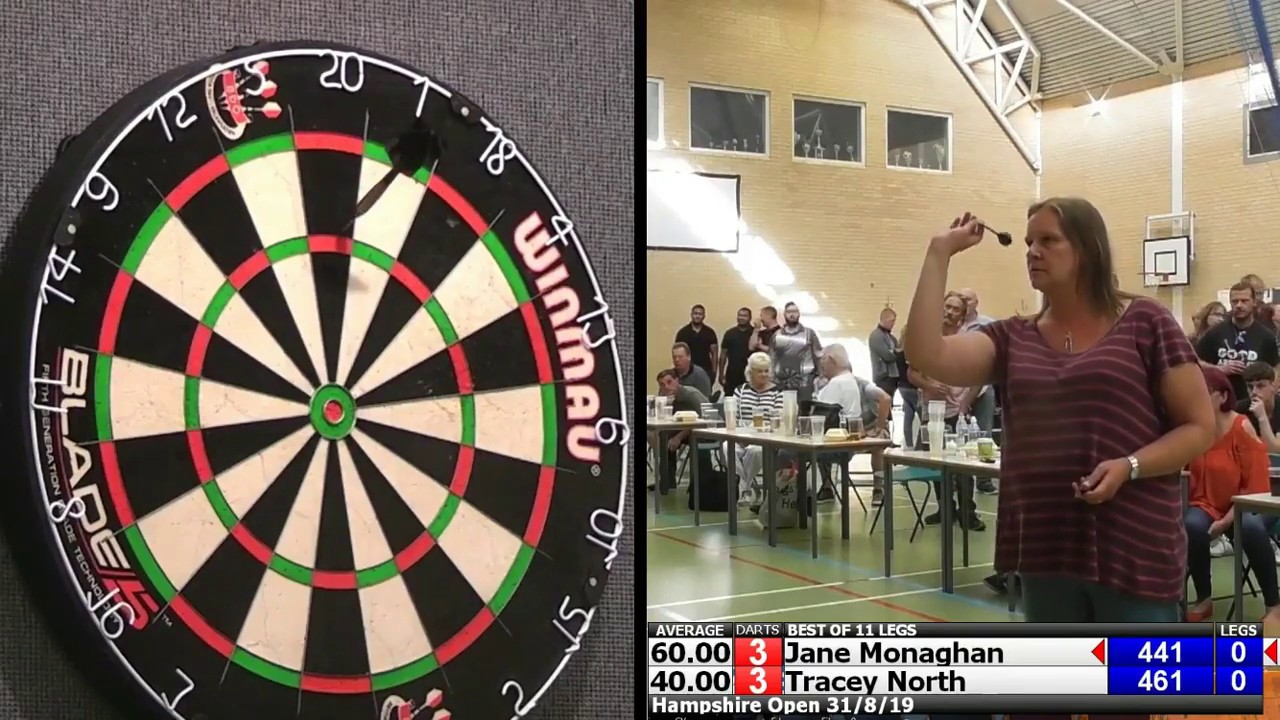 Hampshire Darts Open 2019 Final highlights - Tracey North Vs Jane ...