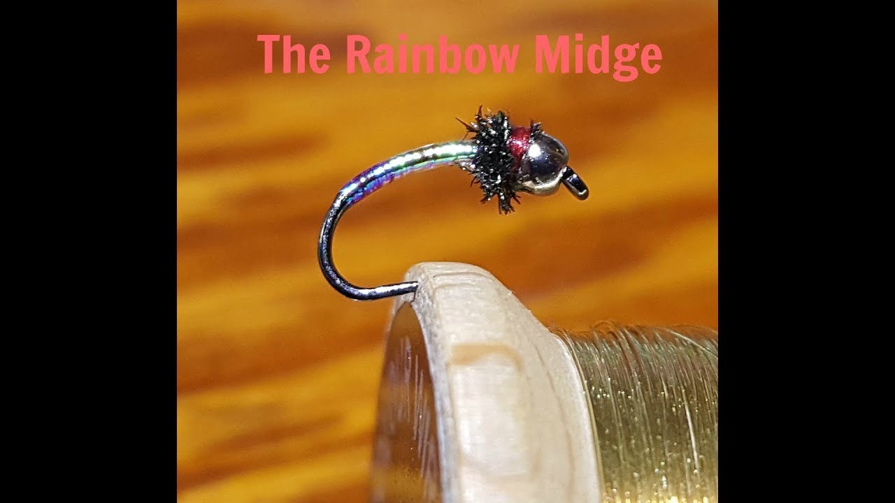 How to Tie The Rainbow Midge - YouTube