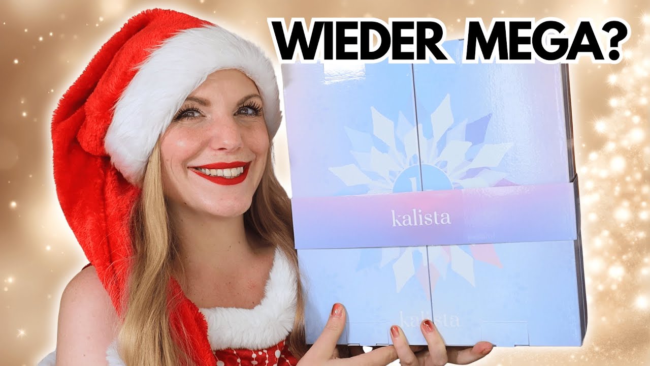 KALISTA Adventskalender 2025 Inhalt Unboxing - YouTube