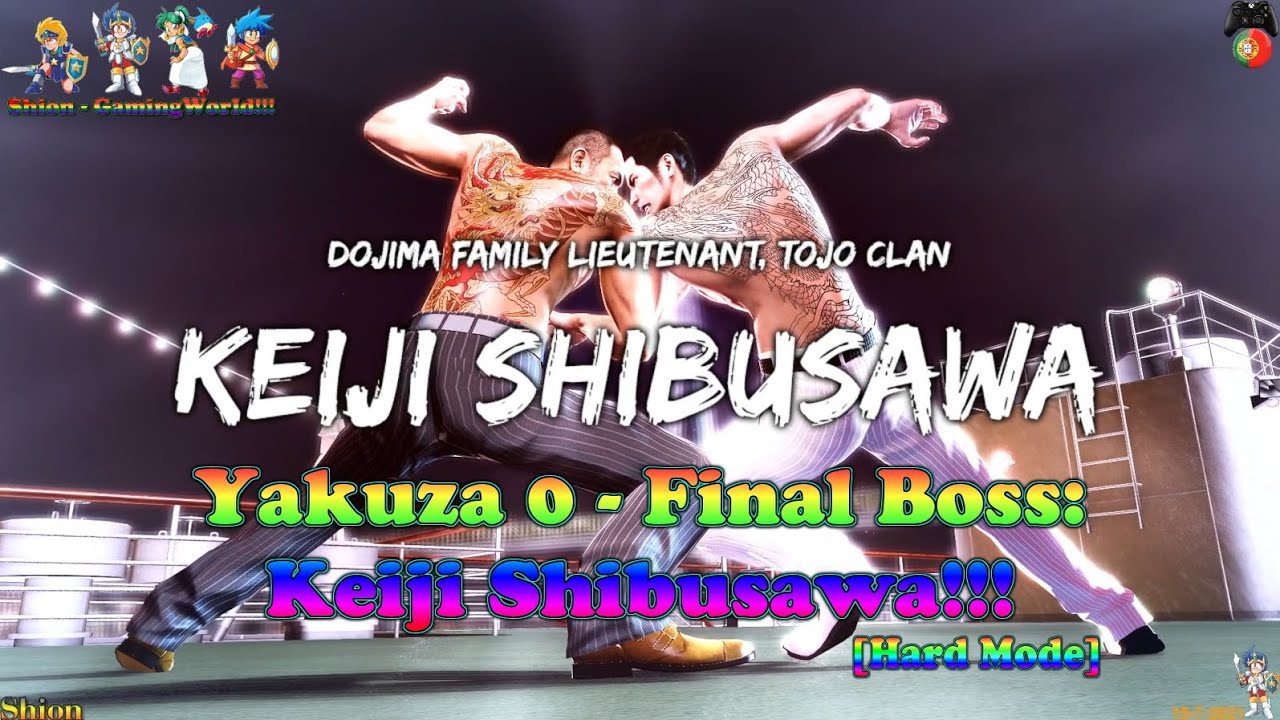 Yakuza 0 - Final Boss: Keiji Shibusawa!!! (Hard) [GAMEPLAY] [Boss Fight ...