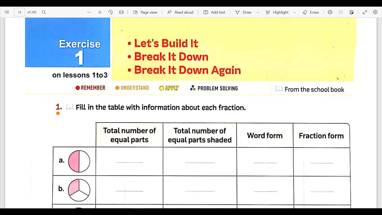 Grade 4 | Unit 9 | Exercise 1 | Lessons 1-3 | MATH | 2nd term | EL-MOASSER - YouTube