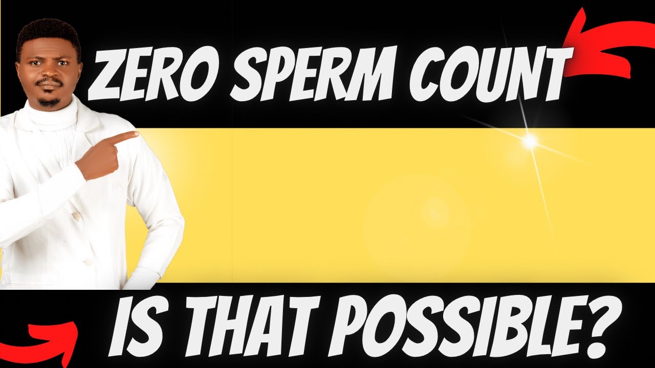 Zero Sperm count! Is that even possible? #askpharmedward #spermcount ...