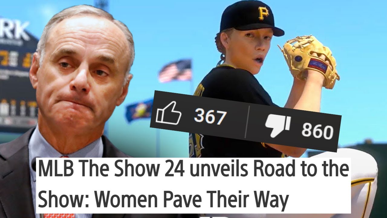 MLB Gets SLAMMED For Insane Woke Virtue Signal | MLB The Show Now Lets You Play As A Woman - YouTube