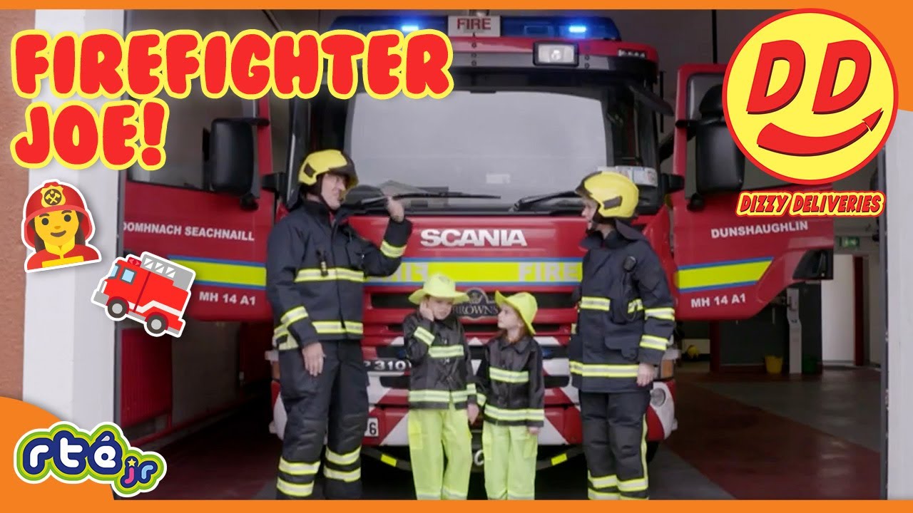 Joe Helps Out at the Fire Station! 👩‍🚒🚒🧯 | Dizzy Deliveries 🚚 ...