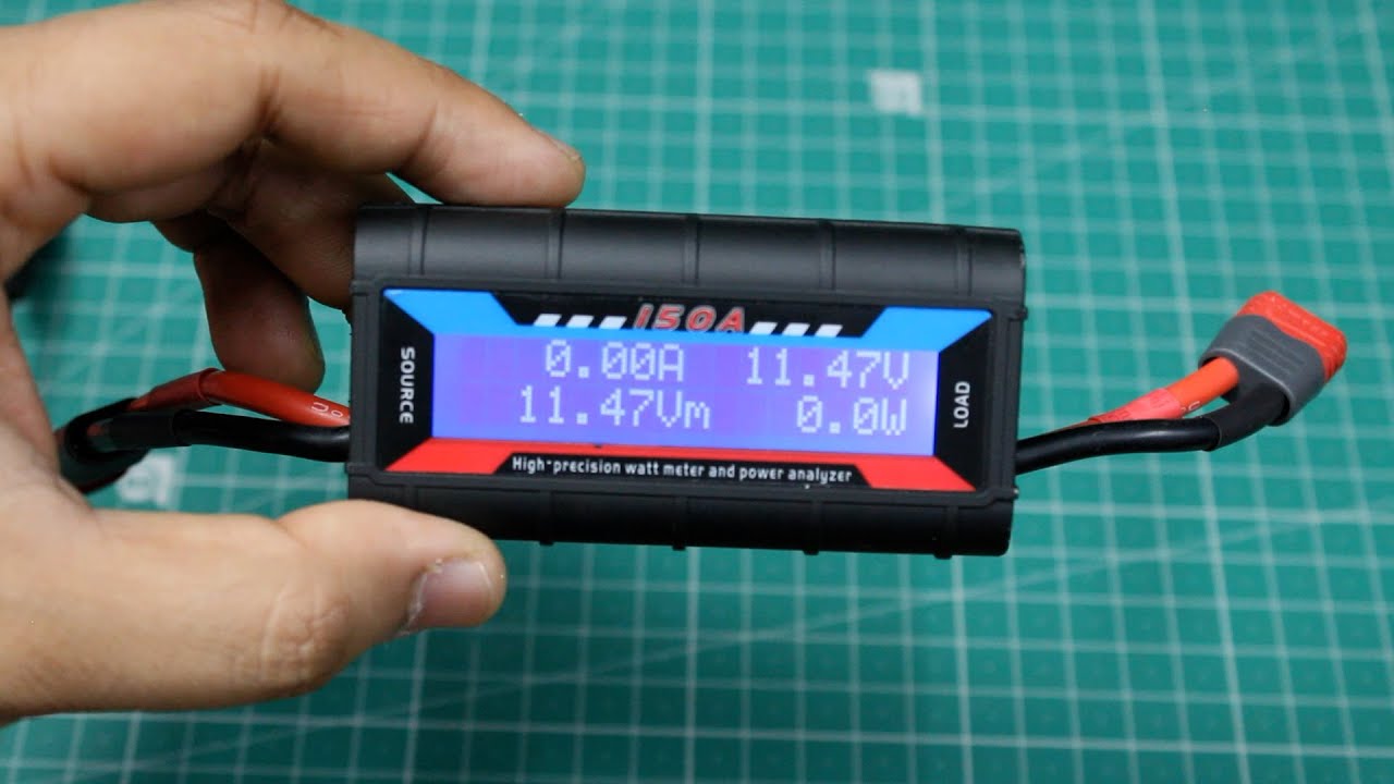 150A DC WATT METER - Measure DC Current and Voltage with this - YouTube