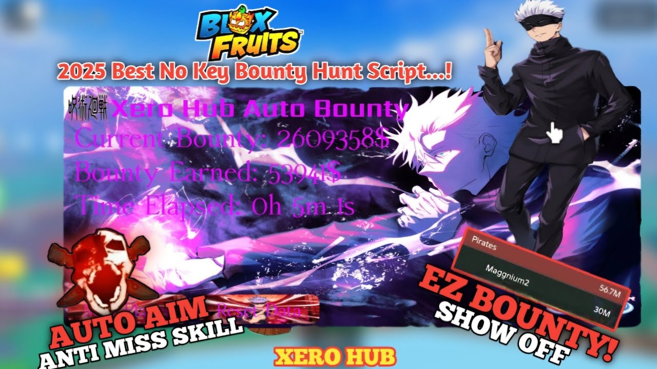 Blox Fruit Best AUTO BOUNTY HUNT Scripts! (No Key) Get Bounty Easily ...