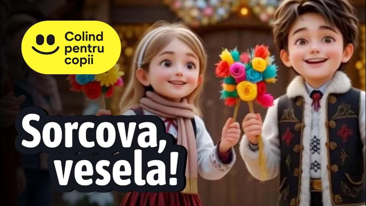 Sorcova, vesela! - Colind de Anul Nou pentru copii - YouTube