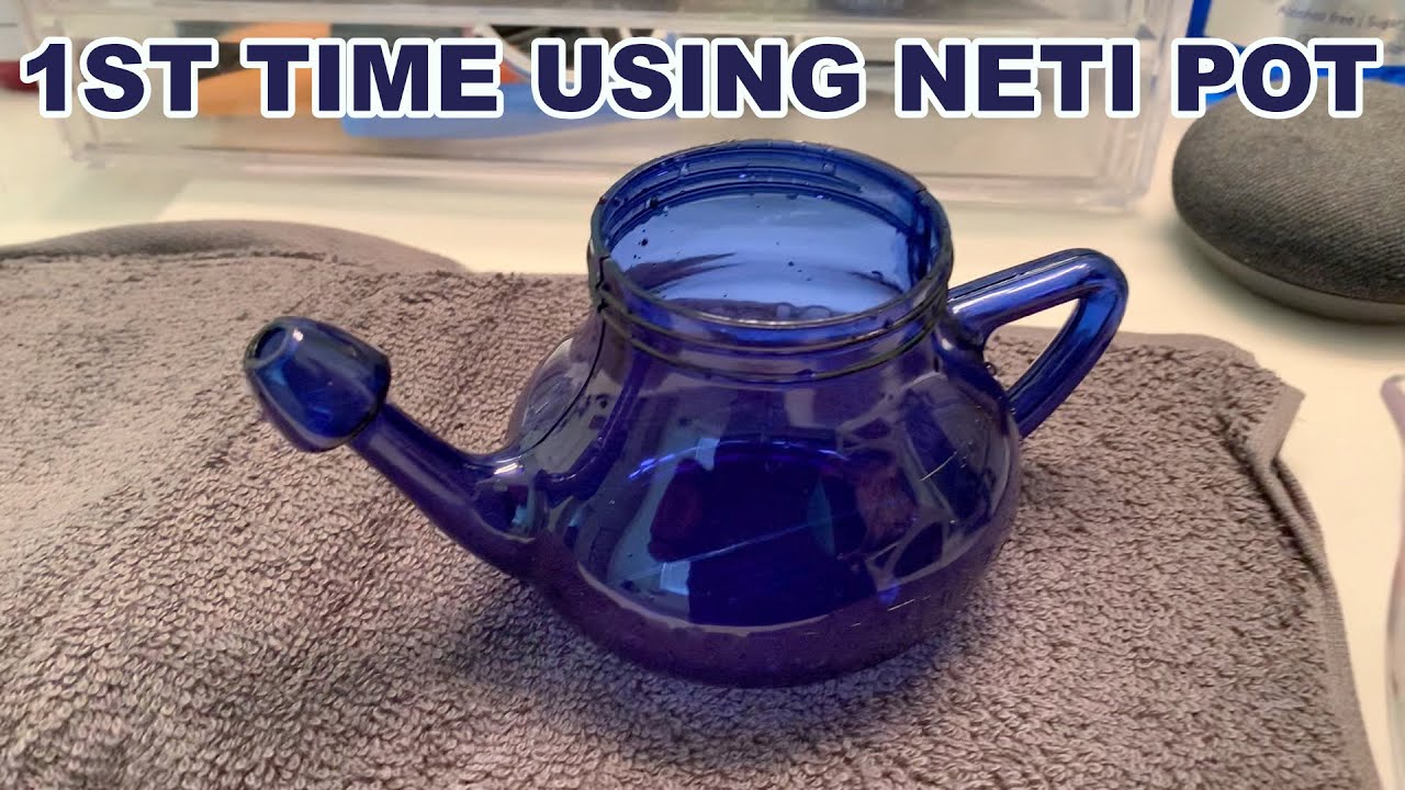 First Time Using a Neti Pot - YouTube