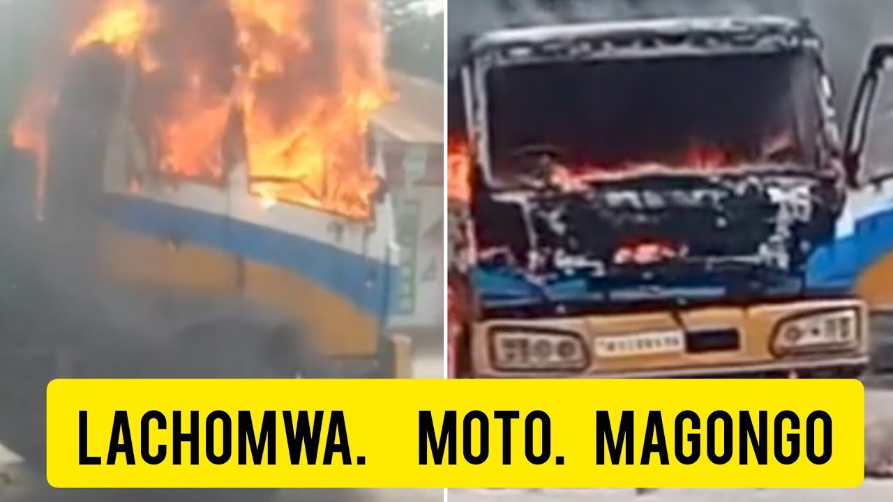 GARI LA COUNTY YA MOMBASA LACHOMWA MAGONGO - YouTube