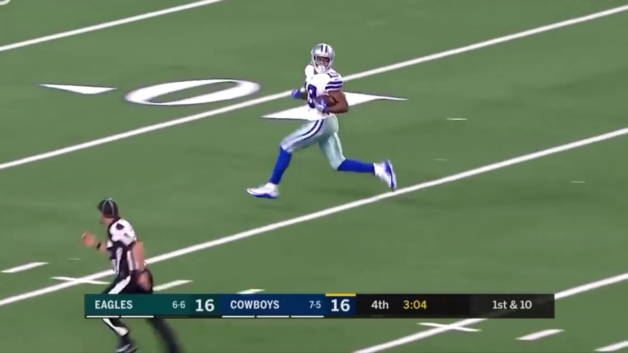 Dak Throws A Touchdown - YouTube