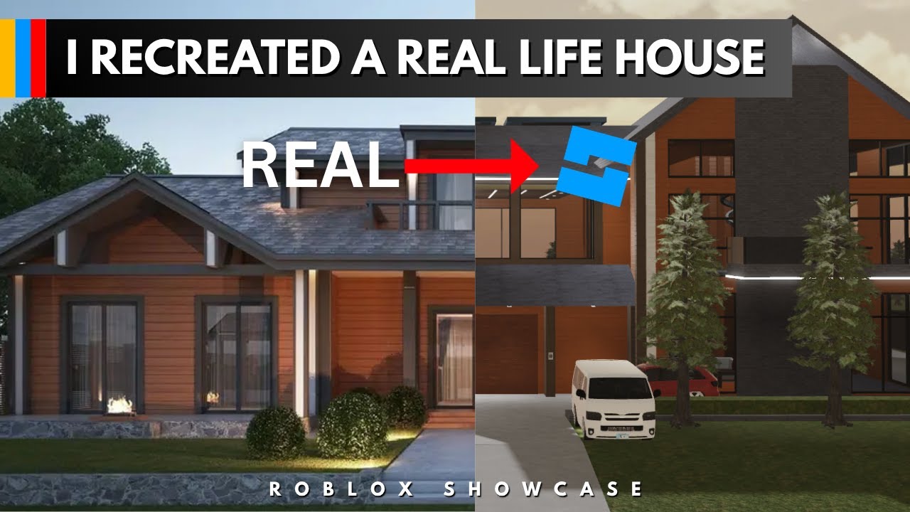 I recreated a real-life house in Roblox Studio PART 2 | EuCars Design ...