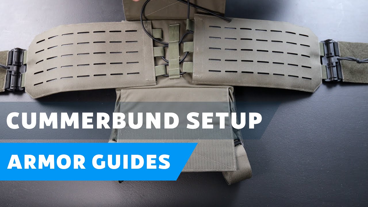 How to Setup a Bungee Cummerbund - YouTube