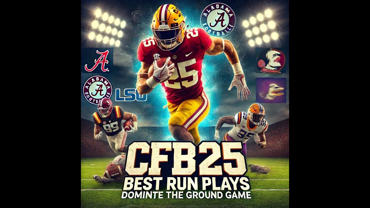 Best Running Plays in College Football 25! - YouTube