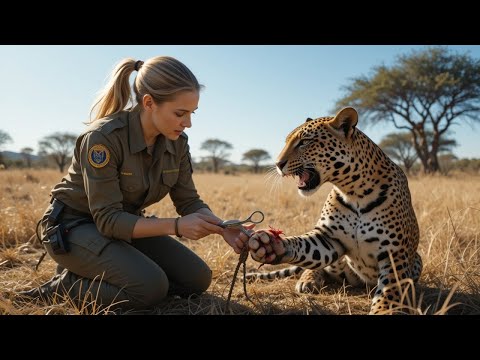 Girl Saves Crying Cheetah From Trap .What Follows Will Leave You Speechless