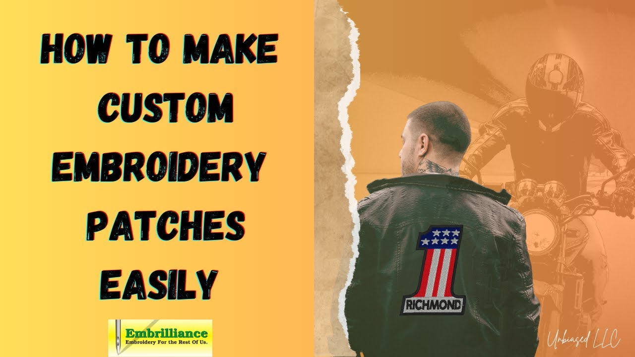 How to: Embroidery Patches Made Easy [Live Tutorial] using Embrillance ...