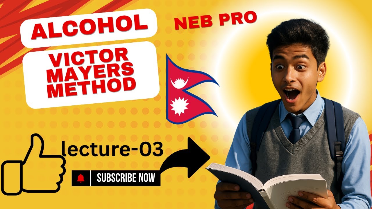 Victor Meyer Method | Alcohol Identification | Class 12 Chemistry | NEB ...