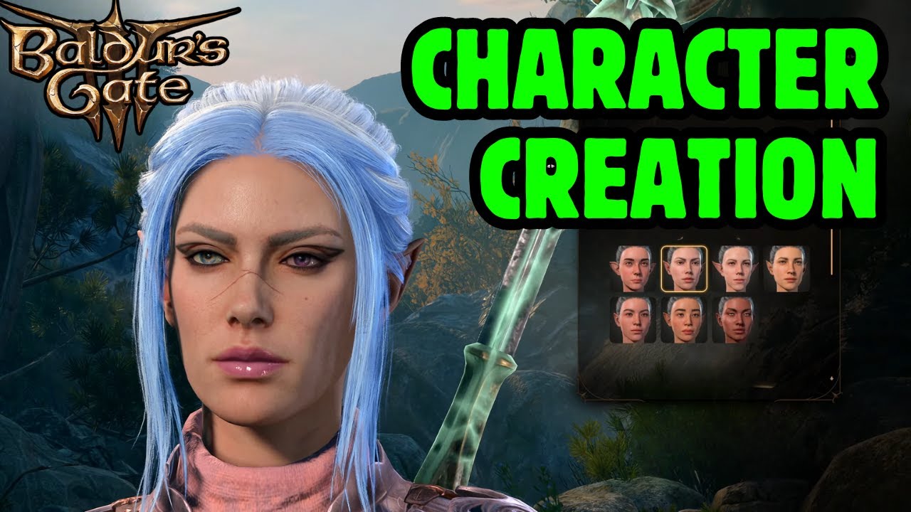 Baldur's Gate 3 How to Make a Beautiful Tav / Durge (Character Creation ...