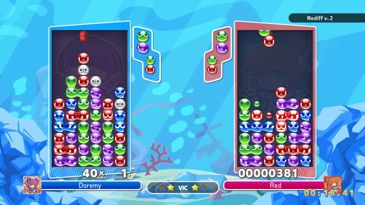 [Puyo Puyo Champions] Ranked Match: Doremy vs. Red (07-05-2019, PC ...