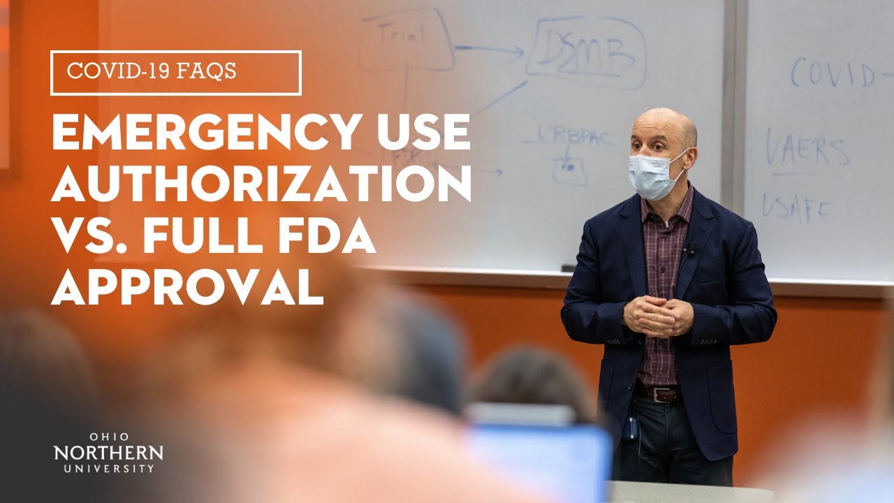 What is the difference between emergency use authorization and full FDA ...