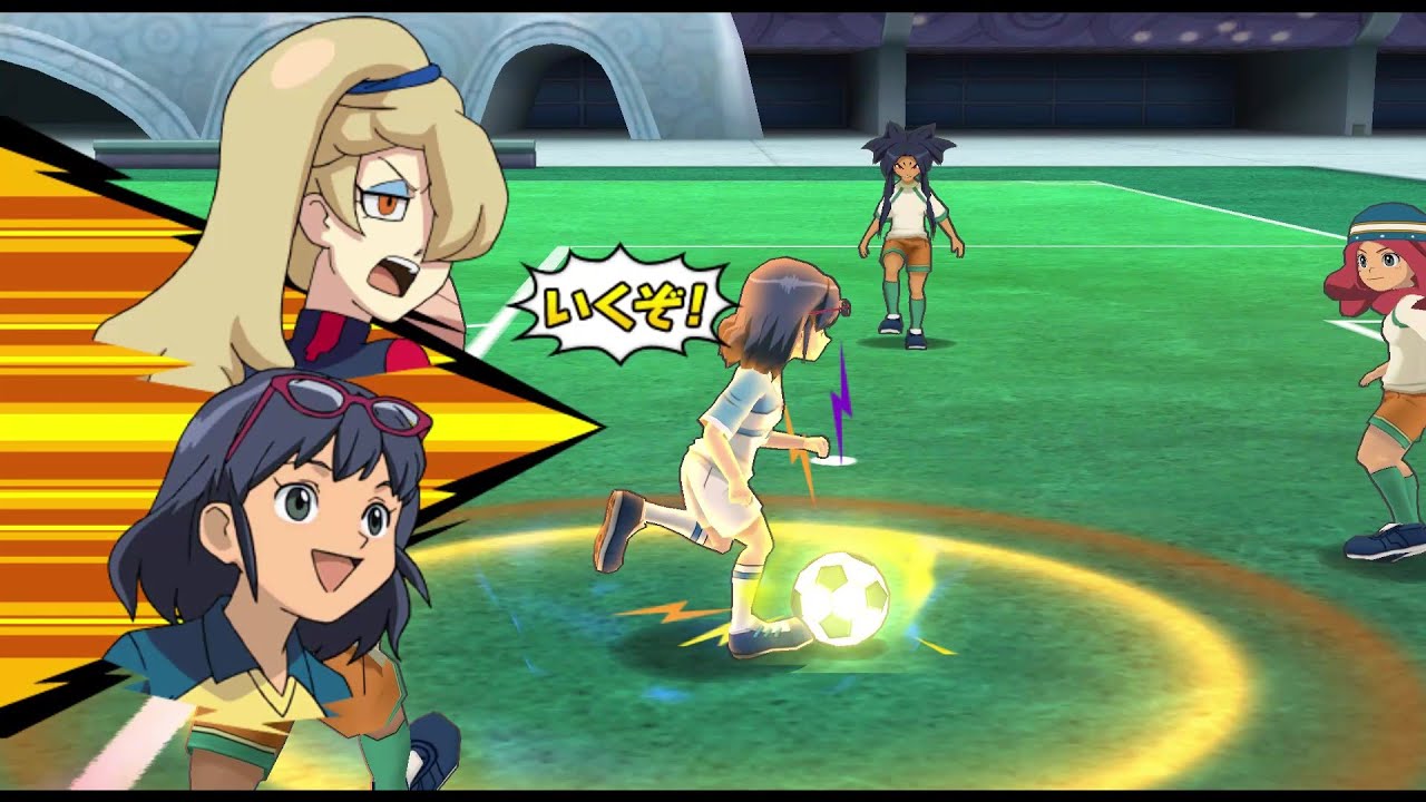 Inazuma Eleven Go Strikers 2013 - Diamond Dust Girls vs Little Giants ...