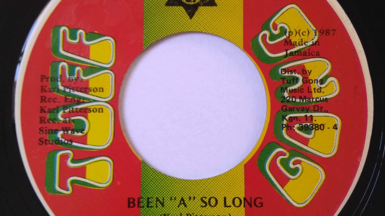 Karl Pitterson - Been A So Long - 7inch / Tuff Gong - YouTube