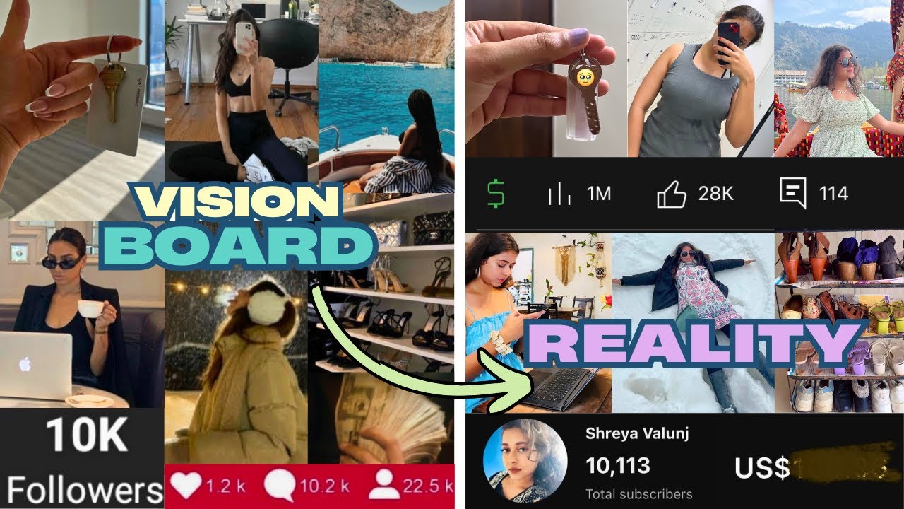 The Power of Vision Boards: 2024 Vision vs Reality Review (Shocking ...