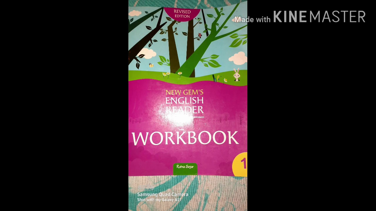 Class 1 English workbook - YouTube