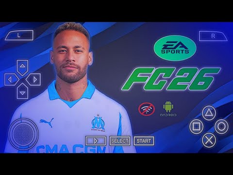 FIFA 2026 PPSSPP ORIGINAL Android Offline 4K Camera | EA FC 26 PPSSPP ...