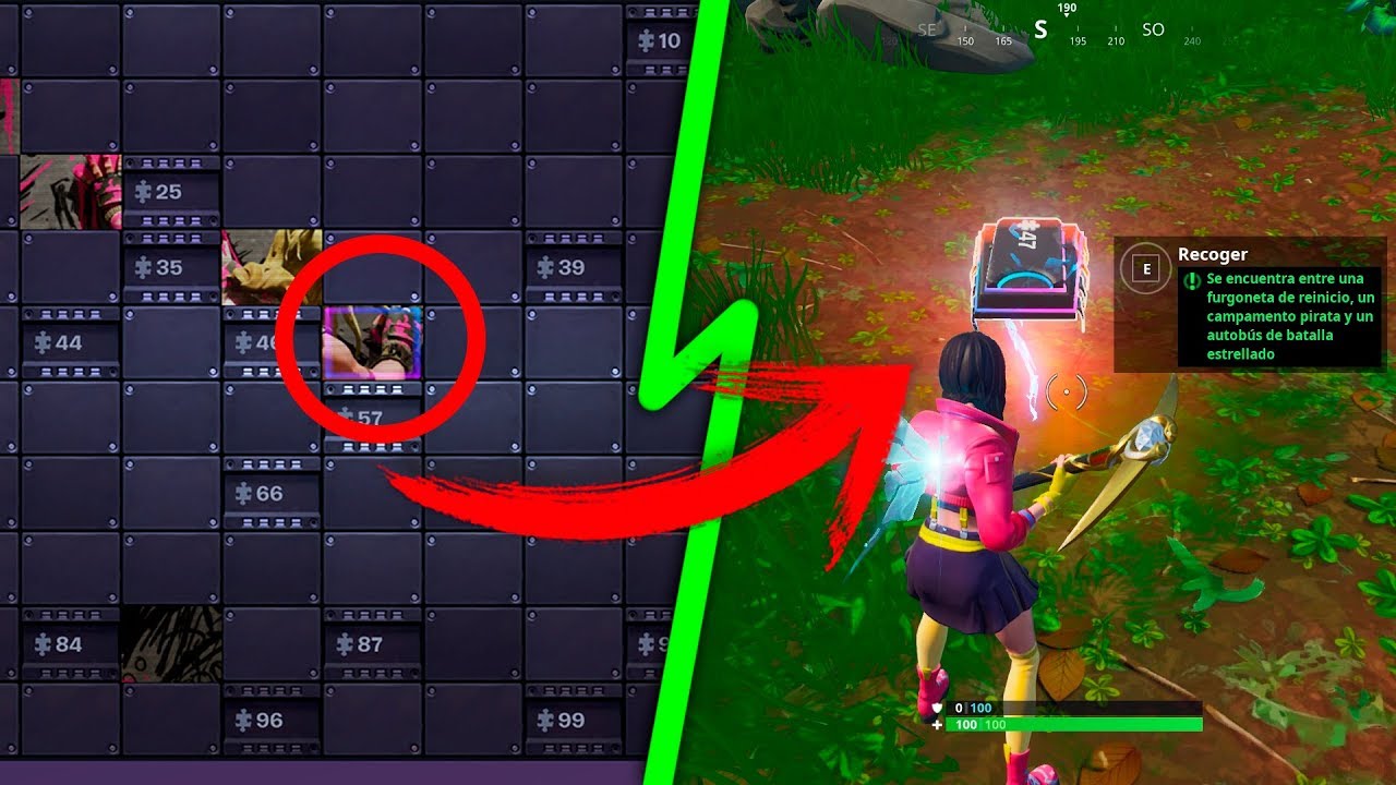 PUZZLE FORTBYTE 47 ENTRE UNA FURGONETA DE REINICIO, CAMPAMENTO PIRATA Y ...