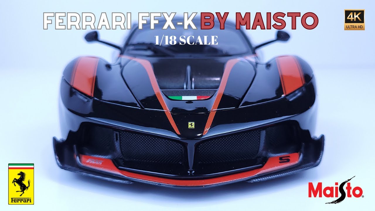 Ferrari FFX-K by Maisto 1:18 Scale Diecast - 4k - YouTube