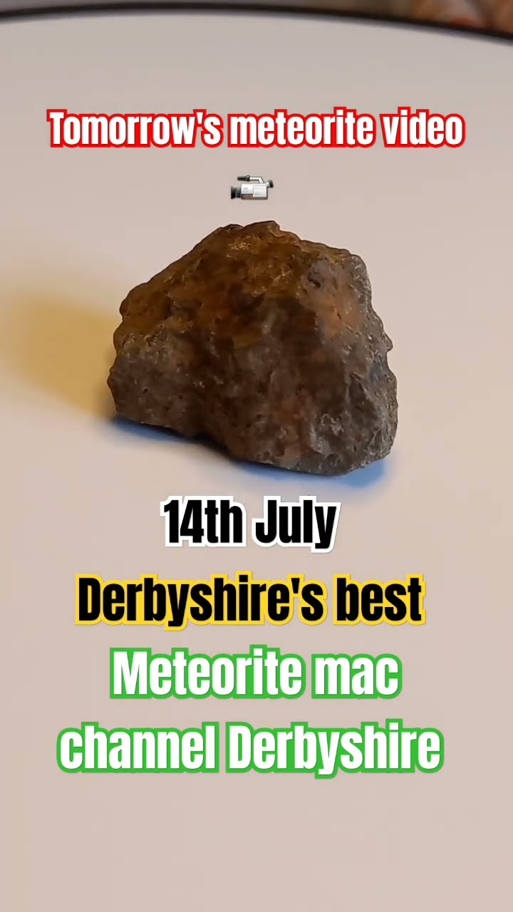 tomorrow's meteorite - YouTube
