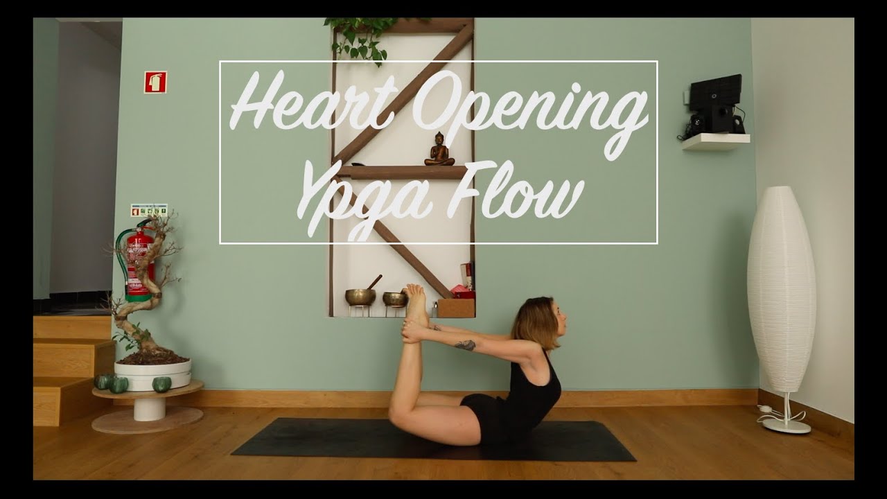 Heart-Opening YOGA Flow (strong beginners & intermediate level!) - YouTube
