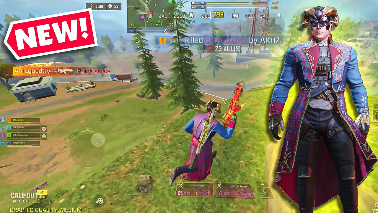 *NEW* BP SKIN David Mason - Maestro 😍 | 23 KILLS IN COD MOBILE !! - YouTube