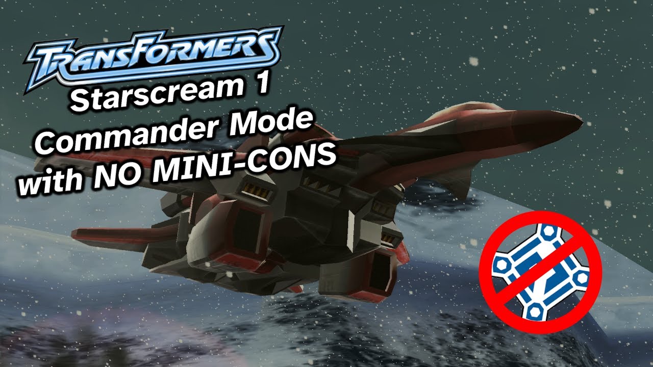 Transformers Armada PS2 Starscream 1 Commander Miniconless - YouTube