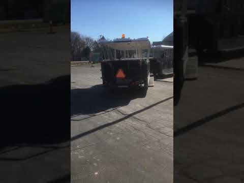 Klackle Orchards Agritainment Auction Lot 106- Sunliner Tram - YouTube