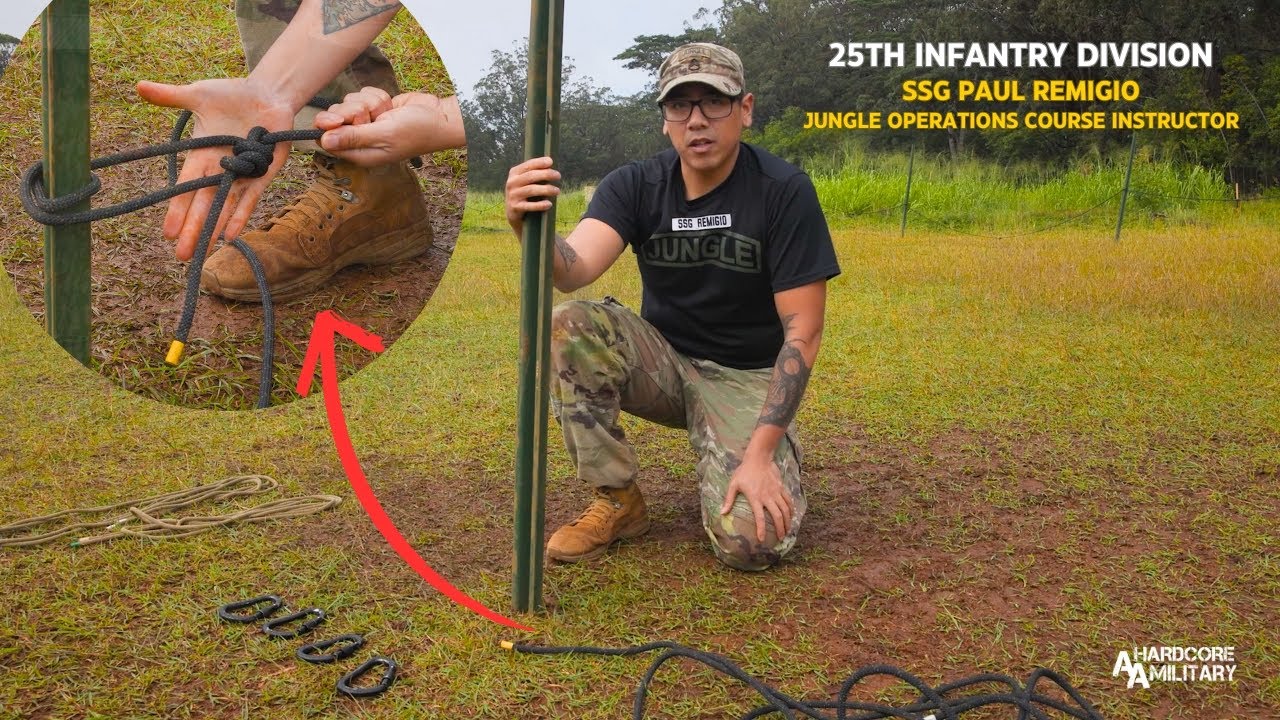 Z-Pulley Haul System | Jungle Operations Training Course | Knots & Rope ...