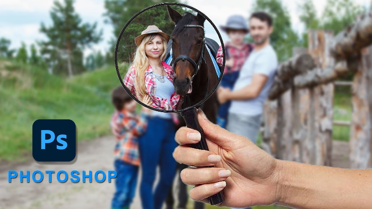 Screen Masking Effect in Photoshop | Photoshop Tutorial - YouTube