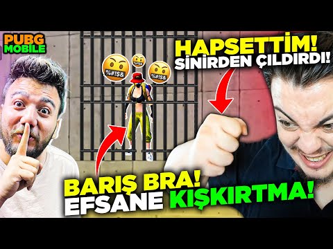 (KAVGA ÇIKTI!) BARIŞ BRA ’ya EFSANE KIŞKIRTMA YAPTIM! SİNİRDEN ÇILDIRDI! PUBG Mobile Parkur