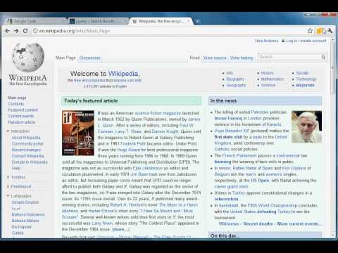 Explode the Web: Google and Wikipedia - YouTube