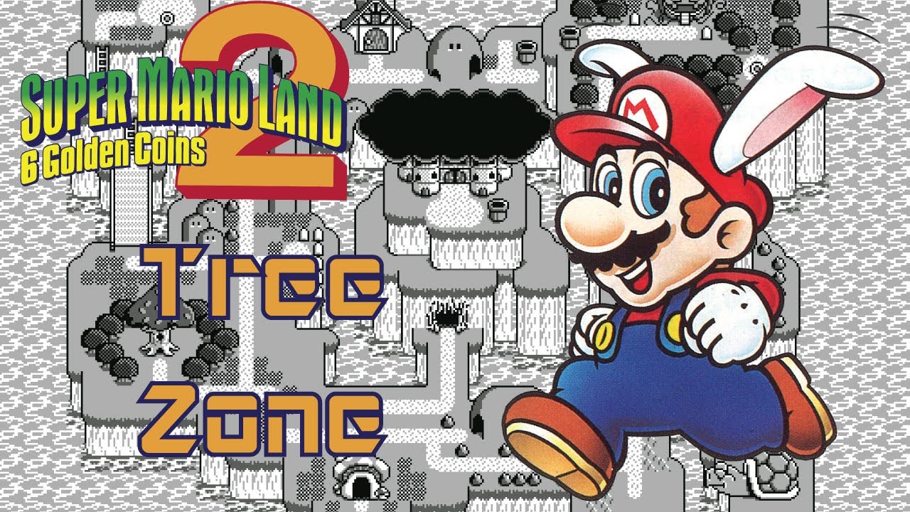 Super Mario Land 2: 6 Golden Coins: Tree Zone - YouTube