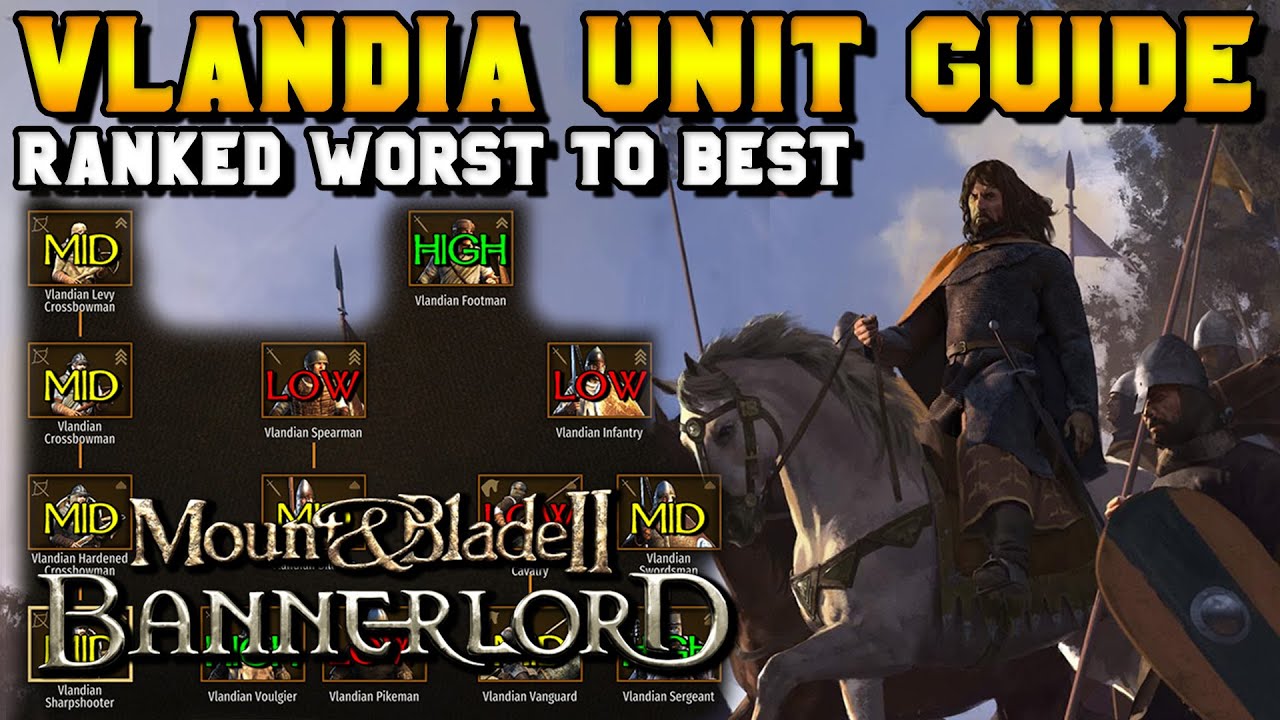 Vlandia Unit Guide: Troops Ranked Worst to Best in Mount & Blade 2 ...