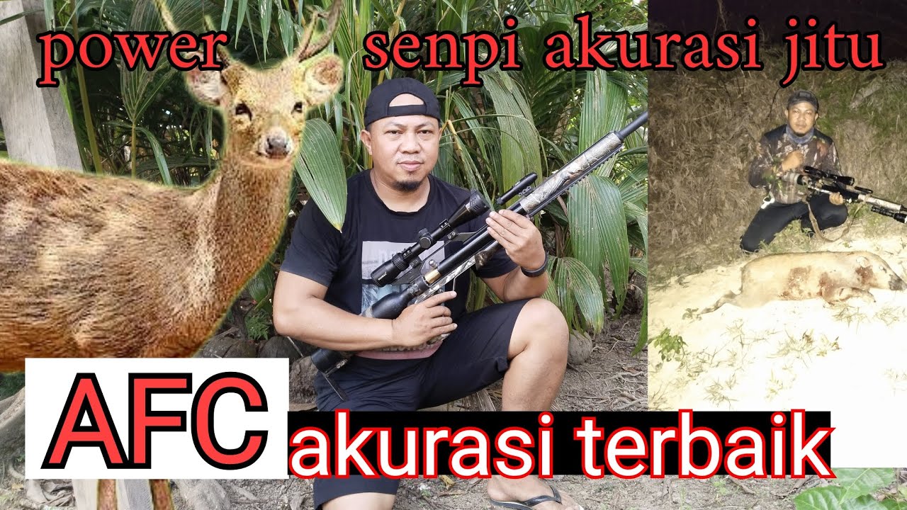 pcp afc 4,5mm power senpi akurasi lomba - YouTube
